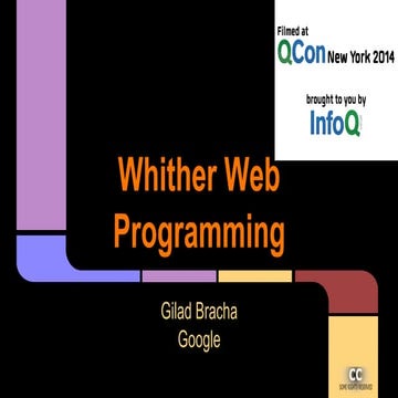 Whither Web programming? | PPT