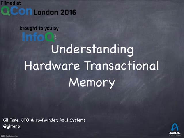 Understanding Hardware Transactional Memory Ppt 6326