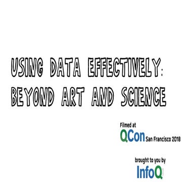 Using Data Effectively: Beyond Art and Science | PPT