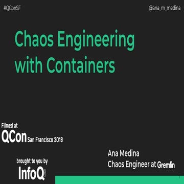 Chaos Engineering with Containers | PDF