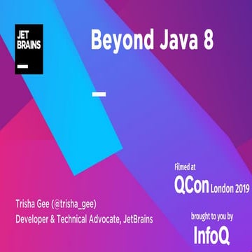 Life beyond Java 8 | PDF | Web Development | Internet