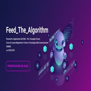 Feed_The_Algorithm - Presentazione | PDF