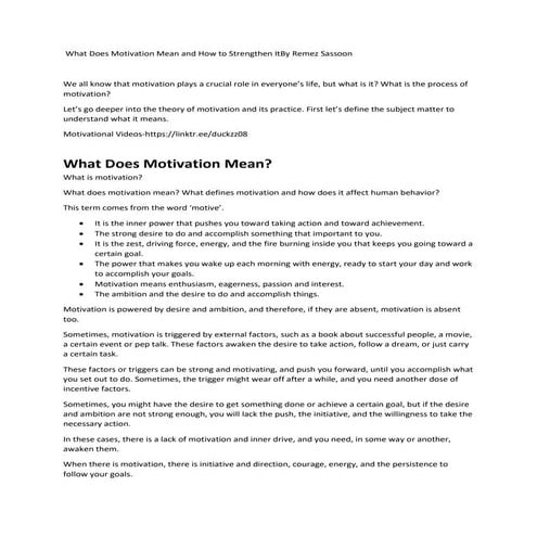 What is motivation.ppt
