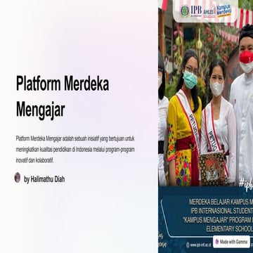 Platform merdeka mengajar | PPT