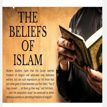 Basic Beliefs of Islam | PDF