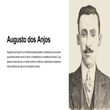 Augusto dos Anjos 2.0 | PPT