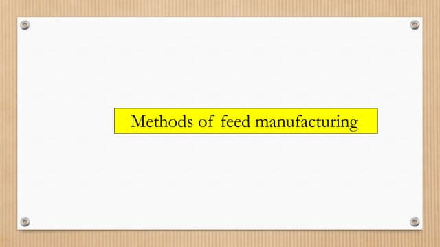 Chapter 10. Feed milling technology | PDF
