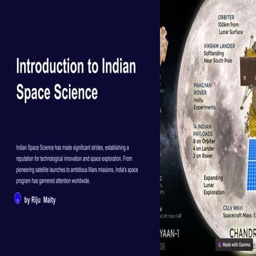 INDIAN SPACE PROGRAM | PPTX