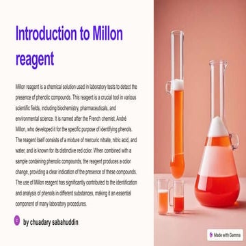 Untitled.pptx million reagents presentation | PPTX | Chemistry | Science