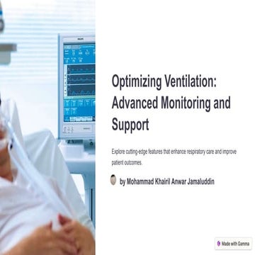 Advance ventilation mode in ventillators | PPTX