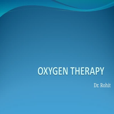 oxygen support devices...............ppt
