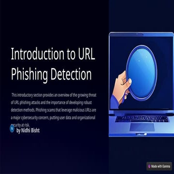 phishing attack specifically URL detection | PPT