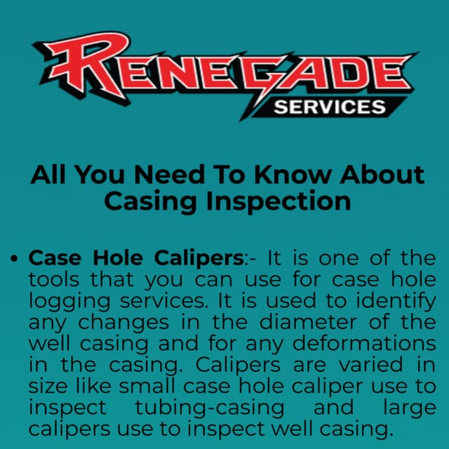 ALL KNOWLEDGE YOU NEED TO KNOW ABOUT CASING INSPECTION | PDF