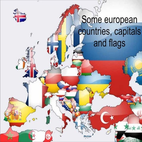 Flags and capital cities of some european countries | ODP