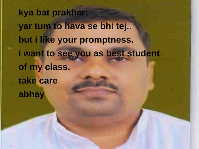 Abhay Saxena | PPT Abhay Saxena | PPT
