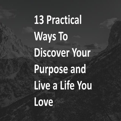 What is your life purpose? | PDF