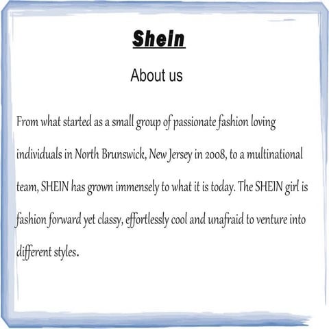 Shein | ODP