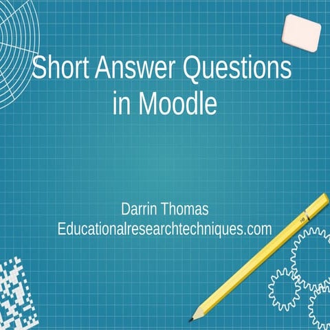 Short Answer Cloze Quiz Items in Moodle | ODP