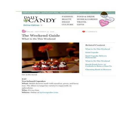 Daily Candy Everywhere | PDF