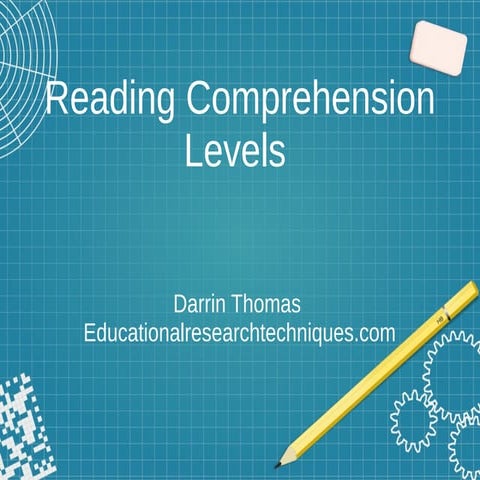 Reading Comprehension Levels | ODP