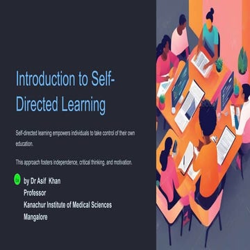 Self directed learning (SDL) | PPTX