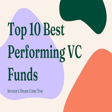 Top 10 Best Performing VC Funds | PDF