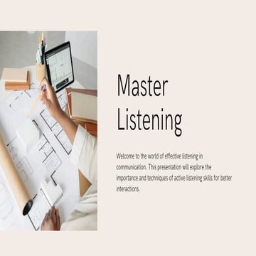 Listening in communication concepts mastering | PDF