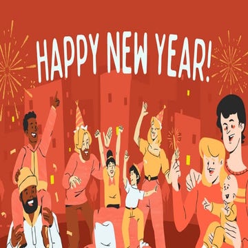 New year eve celebration and resolutions | PDF