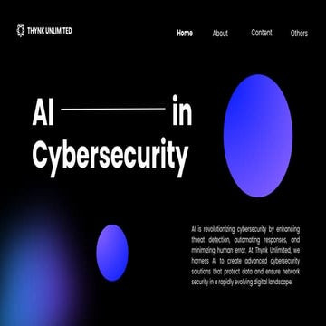 Cybersecurity and AI- A comprehensive guide | PDF