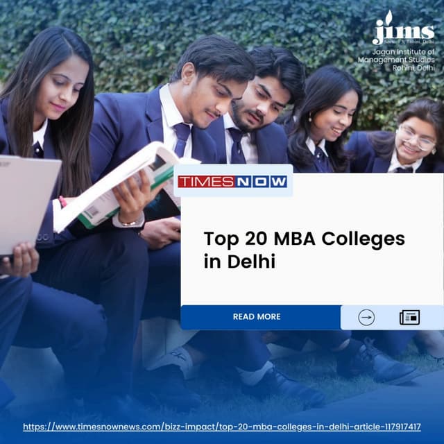 Read Full Article- Top 20 MBA Colleges in Delhi | PDF