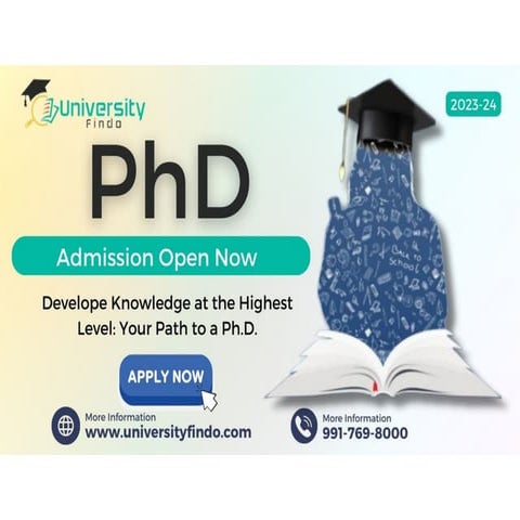 Chase Your Dreams with Top PHD Programs In india 2023-24 | PPT