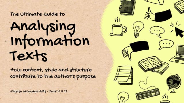 Different types of informational text | PPTX