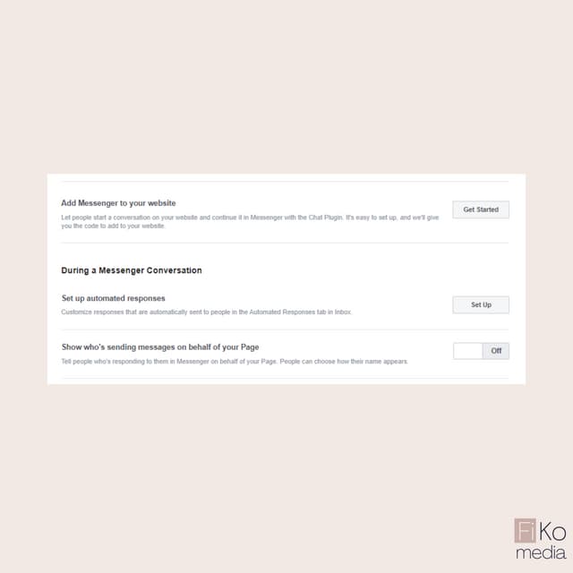 Facebook Messenger Automated Replies 1 | PDF