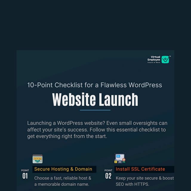 10-Point Checklist for a Flawless WordPress Website Launch | PDF