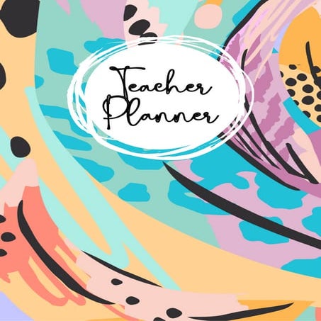 Teacher Planner | PDF