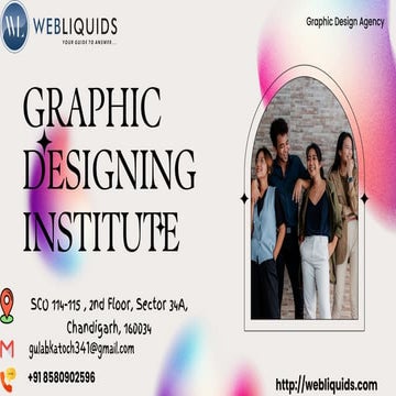 graphic design Training course institute in Chandigarh | PPT