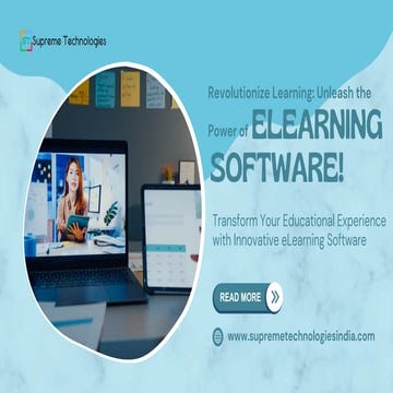 Transform Your Learning Experience: Innovative eLearning Software Solutions for Every Need | PPT