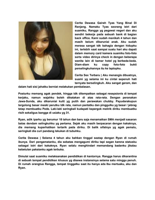 Cerita Dewasa Nikmatnya Tubuh Yuni Mahasiswi Jilboobs.pdf