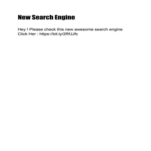 New Search Engine alternate Google | PDF