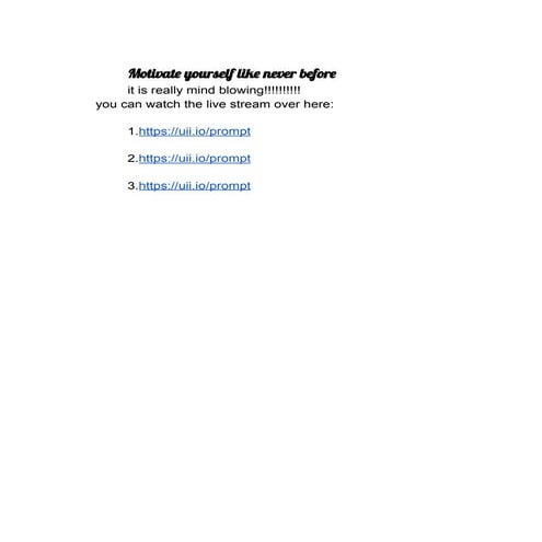 Motivational Vids Pdf