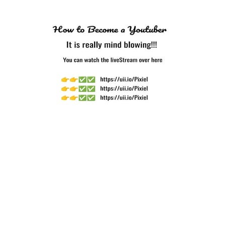 How to Become a Youtuber? | PDF