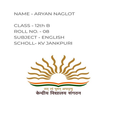 The Lost Spring English Class 12 | PPTX