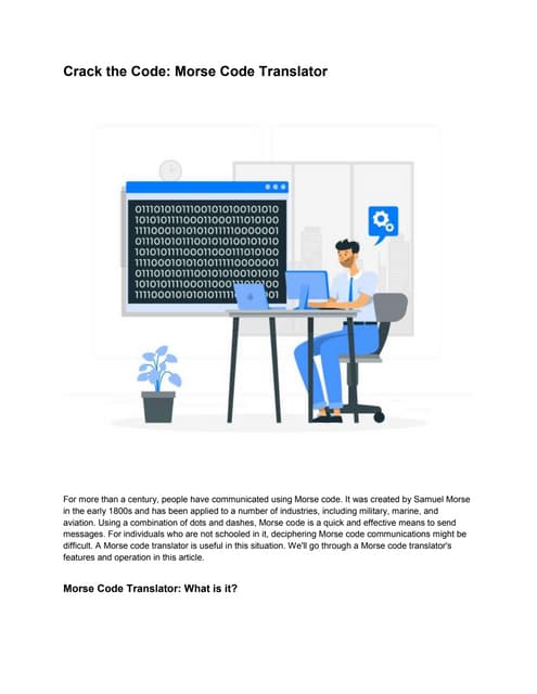 Unlocking the Secrets of Morse Code_ The Morse Code Translator.pdf