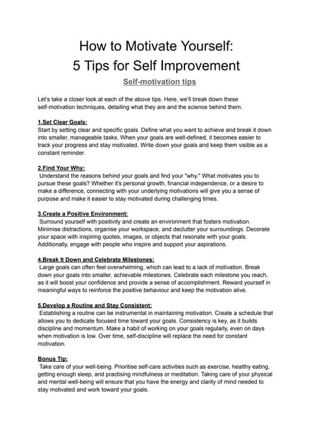 Strategies for Success | PDF