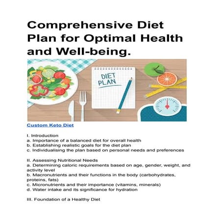 Best Diet Plan | PDF | Nutrition | Healthy Living