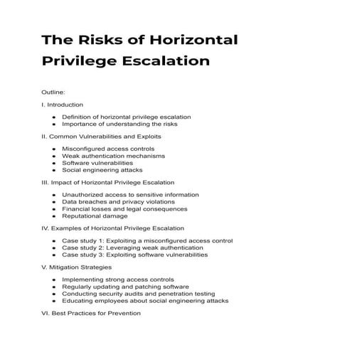 Escalate Privileges in Windows: Addressing a Critical Security Vulnerability | PPTX