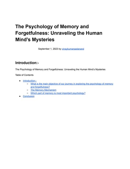 Human Memory Processespptx Slidesshares Ppt