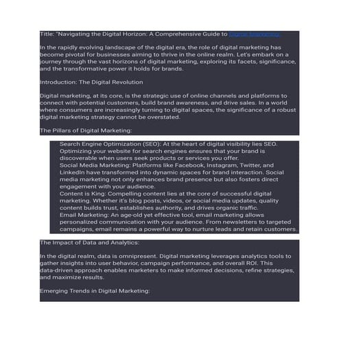 Digital Product Masterclass guide for creating | PDF