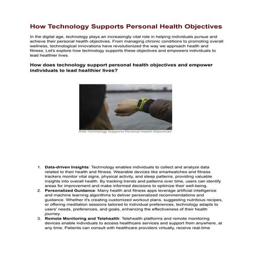 IMPACT OF TECHNOLOGY And its effect on health | PPTX