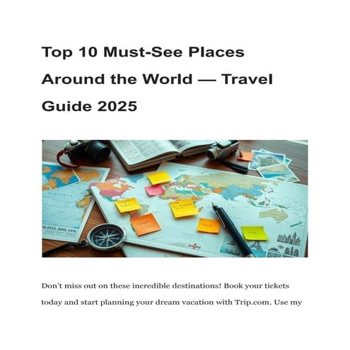 10-Best-Destinations-to-Travel around the world | PDF